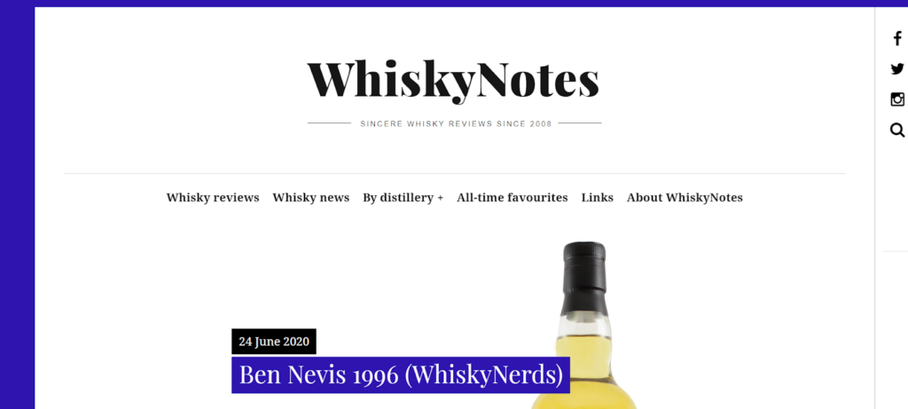 The Top 15 Whisky Blogs On The Internet | Mark Littler Ltd