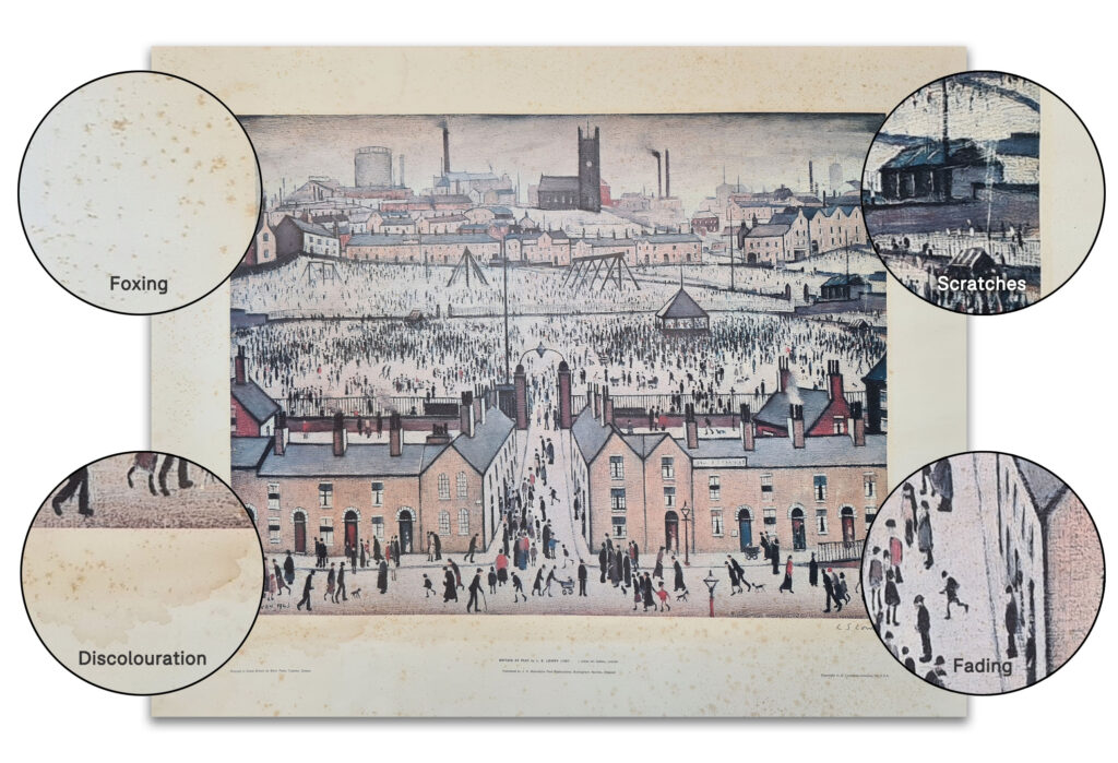 Restoring your LS Lowry Print - Mark Littler