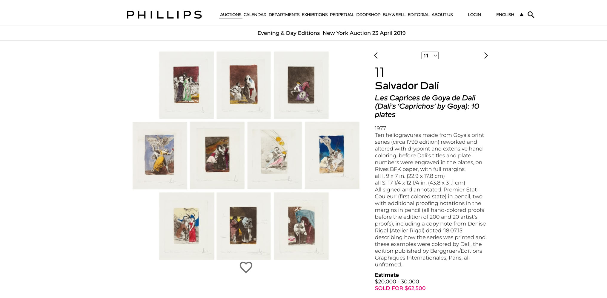 The Seven Most Sought After Salvador Dalí Prints - Mark Littler